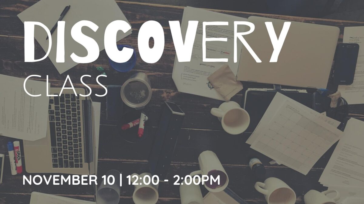 Discovery Class | Nov. 10th - Emmaus Road Church